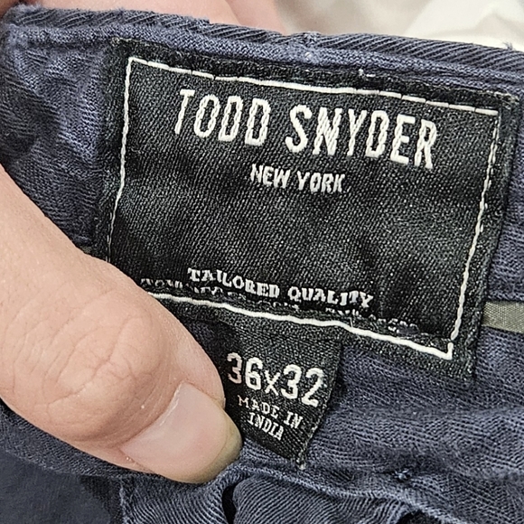 Todd Snyder | Pants | Todd Snyder Slim Fit Front Tab Stretch Chino ...